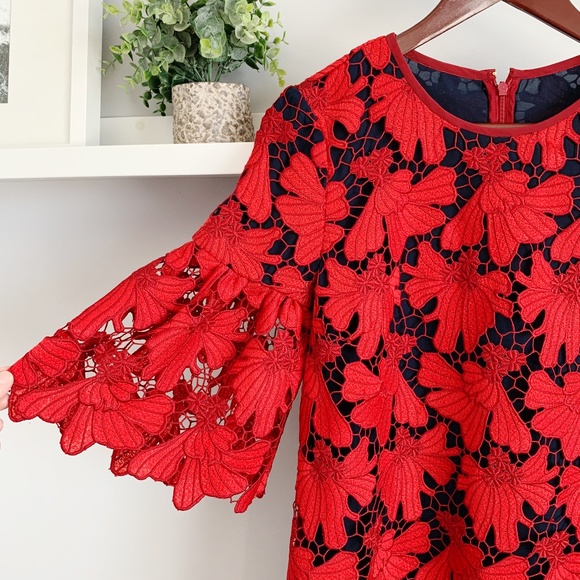 Tory Burch | Dresses | Tory Burch Nicola Lace Cocktail Dress Sm | Poshmark